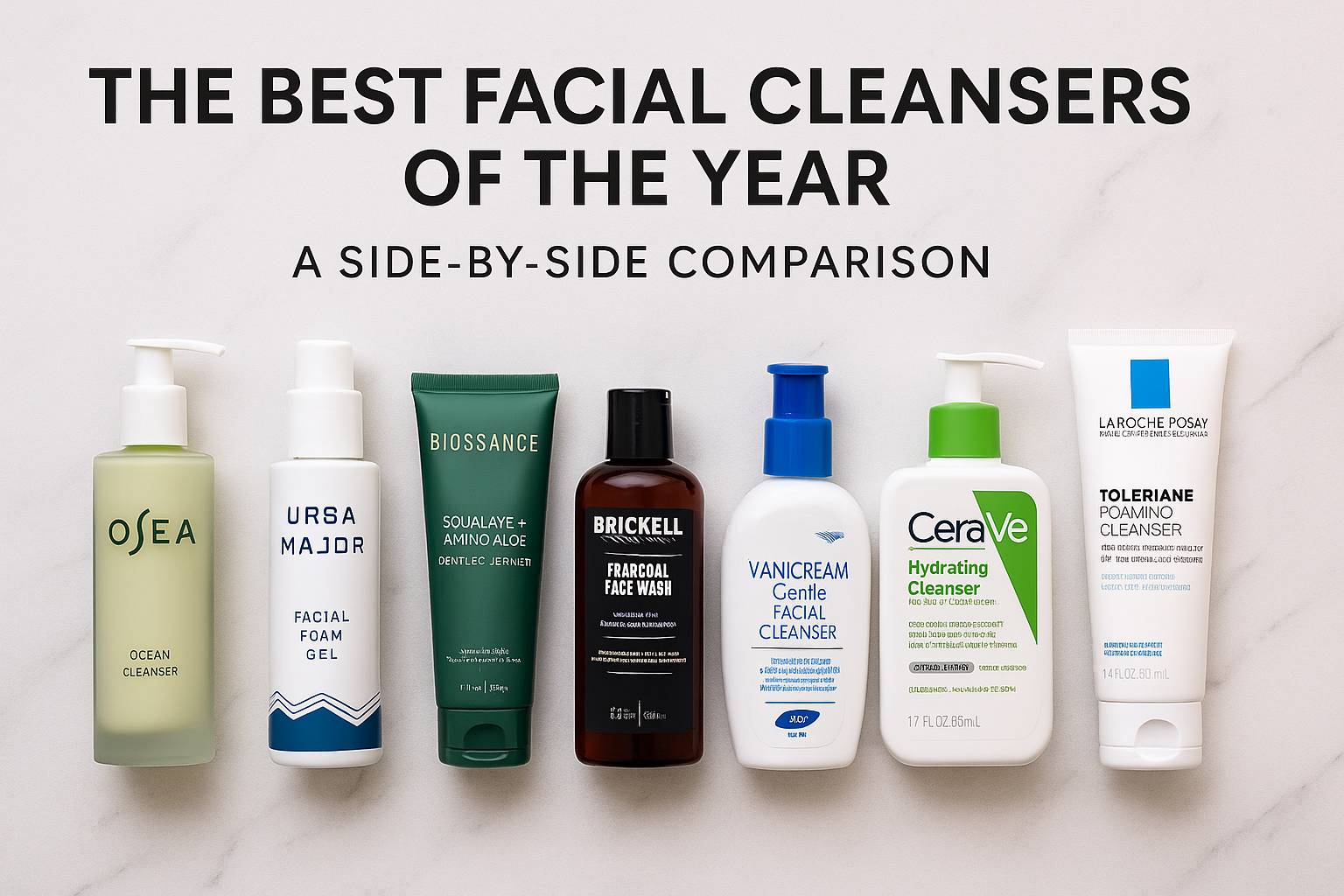 The Best Facial Cleansers of the Year: A Side-by-Side Comparison ...